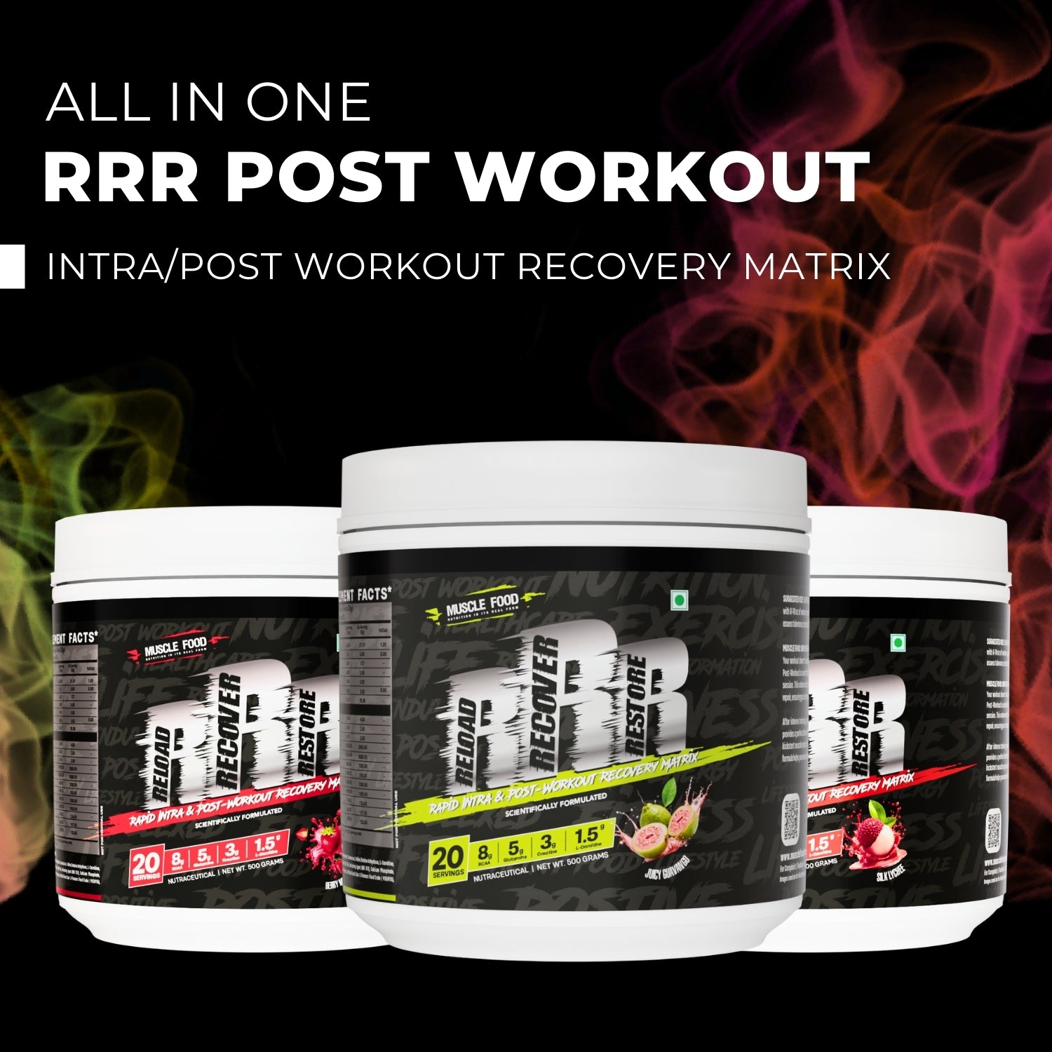 Buy RRR Post-Workout - 20 Servings @ Best Price in India | Muscle Food ...